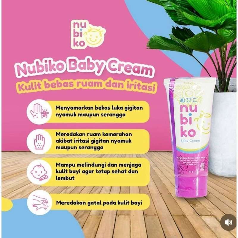Jual Nubiko Baby Cream 50gr ORIGINAL - Skincare Anak - Untuk ...