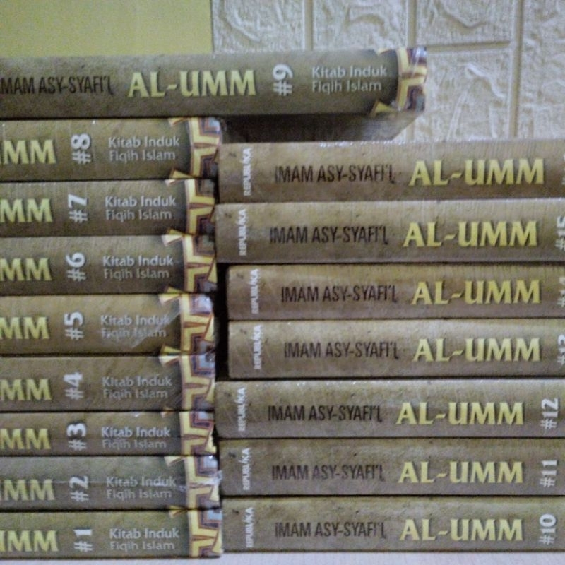 Jual (ORIGINAL) AL UMM IMAM ASY SYAFI'I 1 SET KITAB INDUK FIQIH ISLAM ...