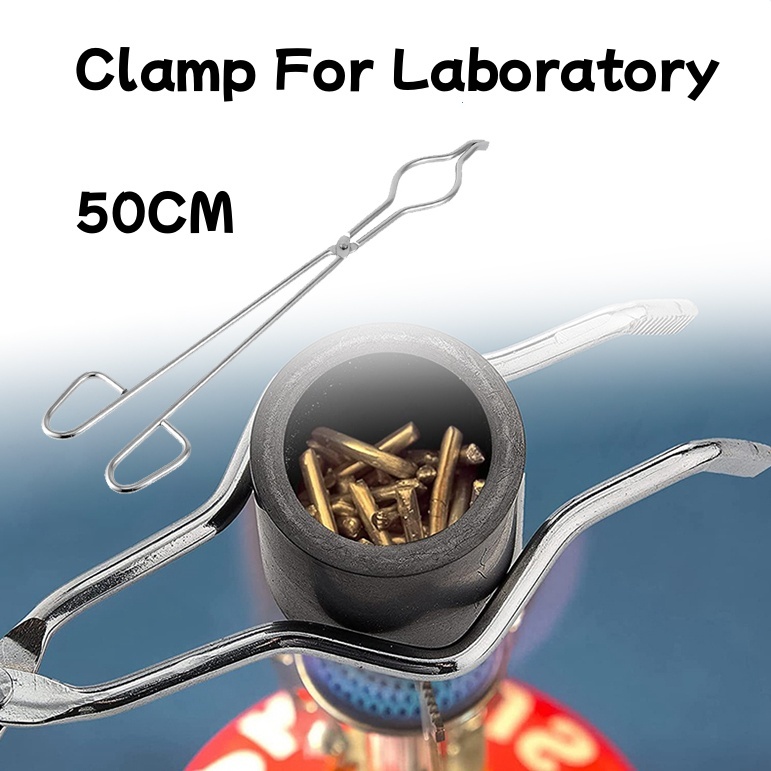 Jual 50CM Tang Krusibel Stainless Crucible Tongs Melting Dish Holder ...