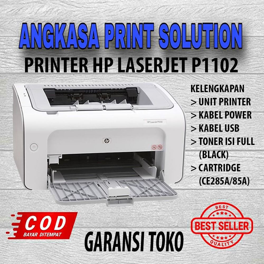 Jual Printer HP Laserjet P1102 |1102 |printer hitam putih |toner 85a|printer murah garansi 1 ...