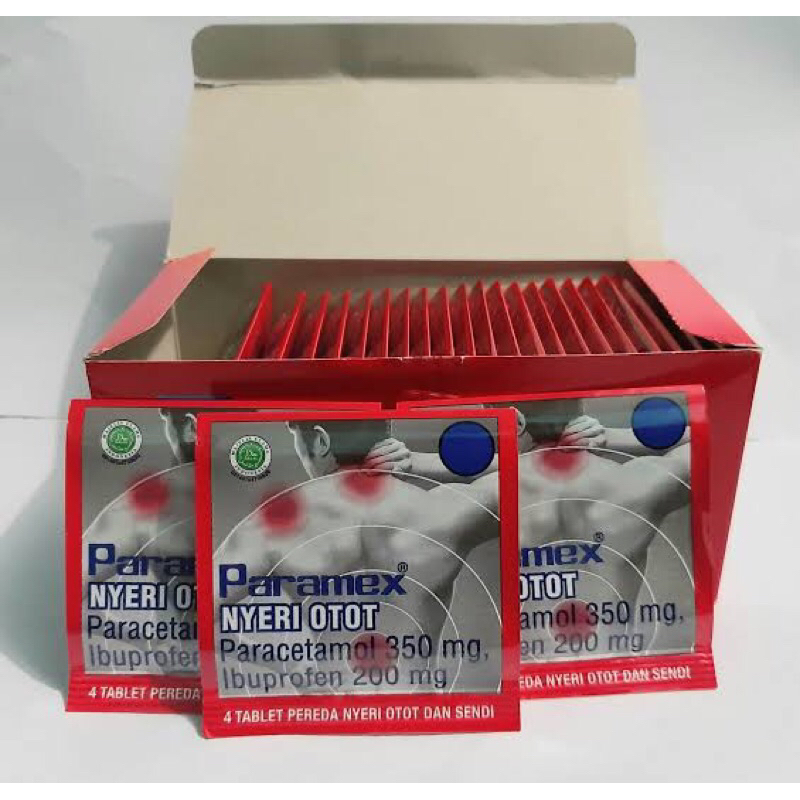 Jual Paramex Nyeri Otot 1 Box Isi 25 Strip @4 Tablet (100 Tablet ...
