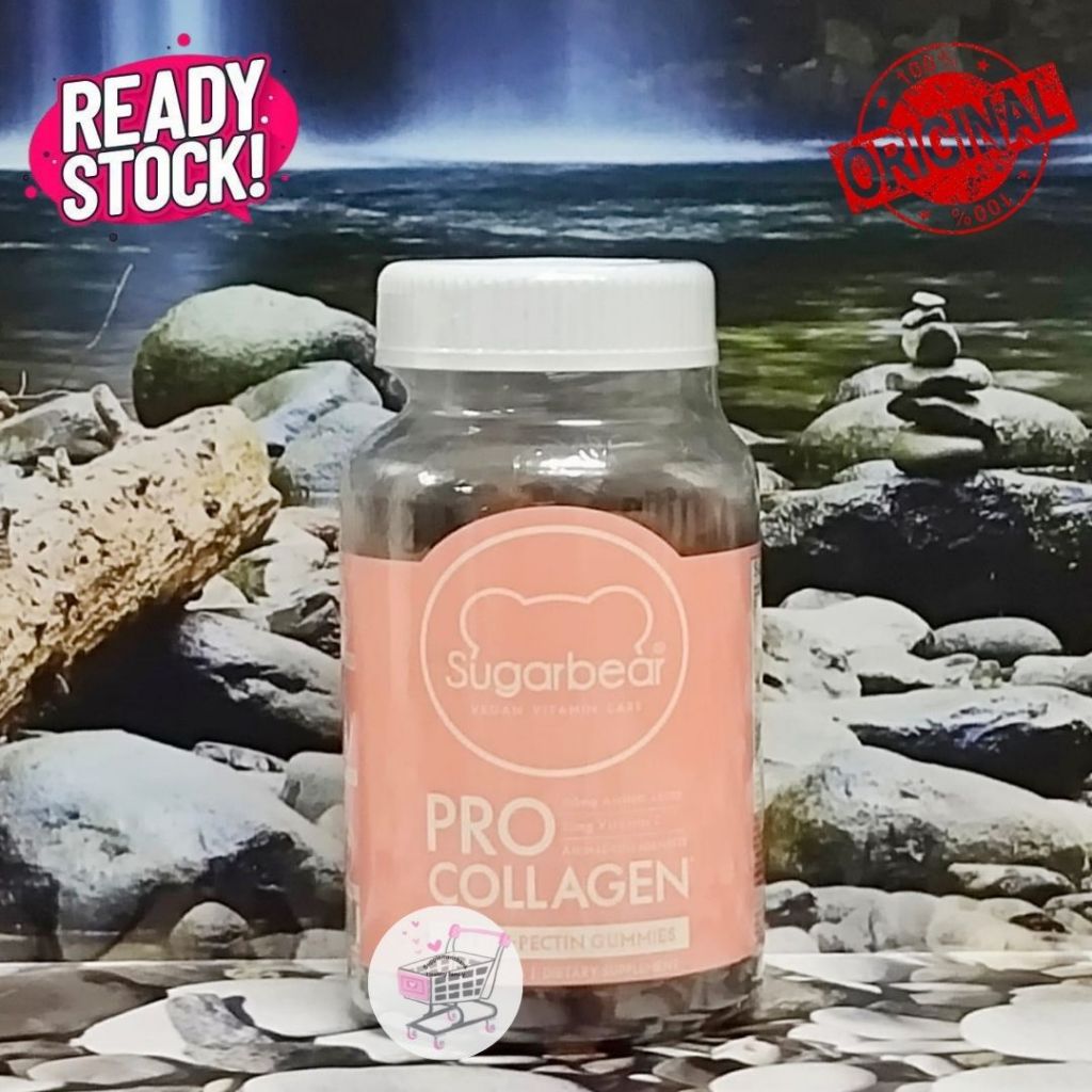 Jual (100% ORIGINAL) SUGARBEAR - Pro Collagen (60 Gummies) | Shopee Indonesia