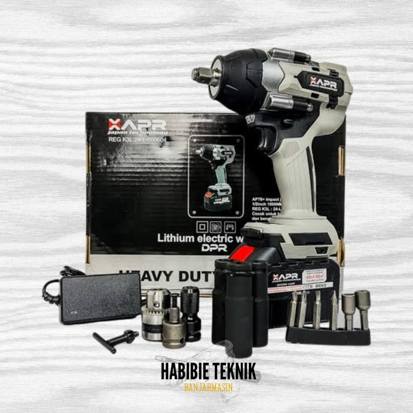 Jual APR Impact Wrench AP78+ Impact Jumbo 1/2 inch 1800NM | Bor Impact ...