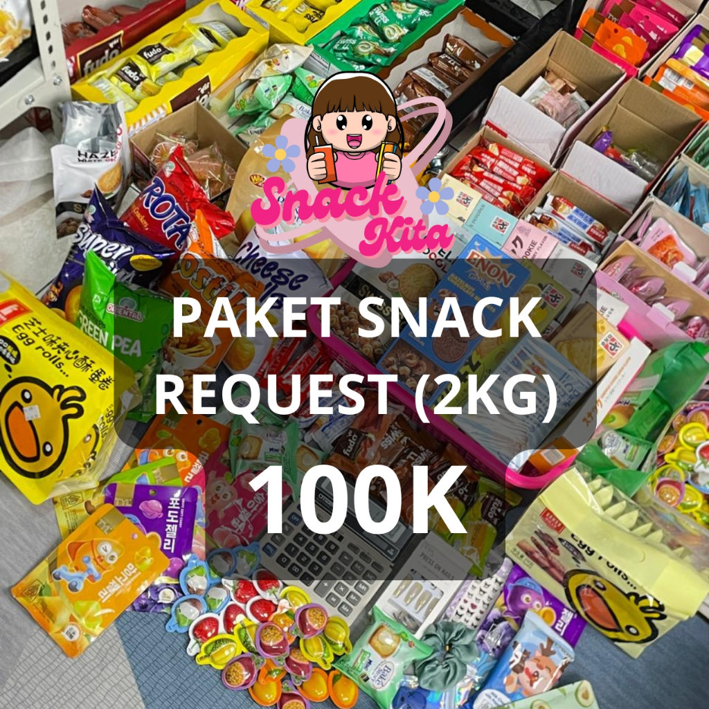 Jual PAKET Jajanan Snack Import Paket 100rban 2KG | Shopee Indonesia