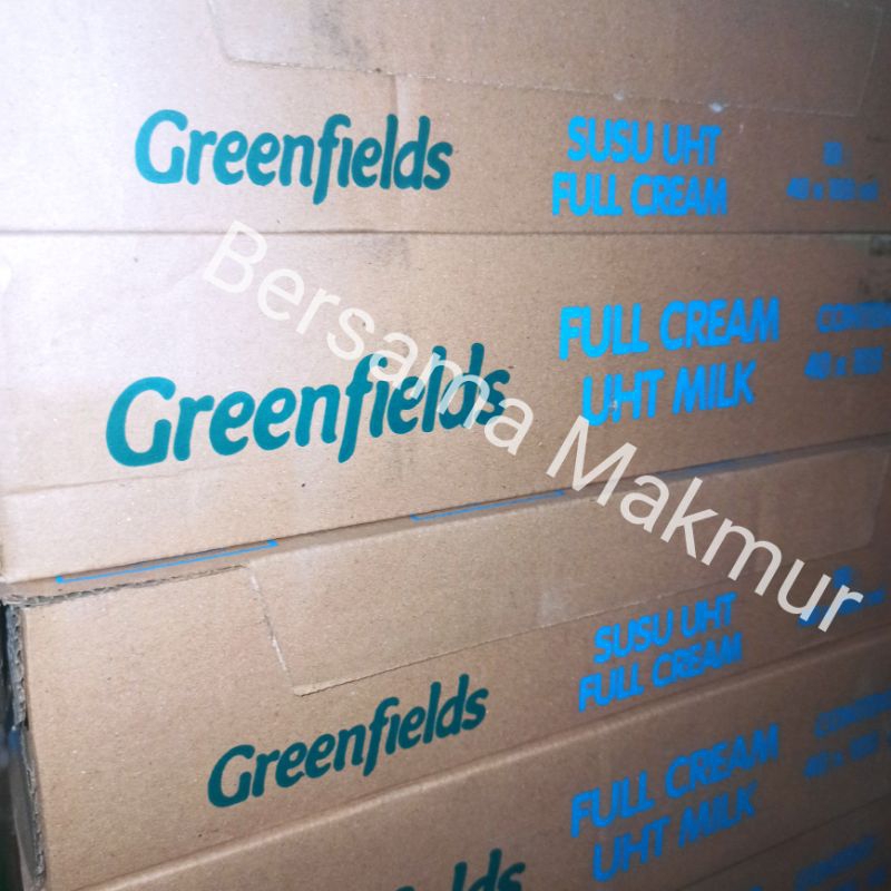 Jual Susu Greenfields UHT full cream 1 karton | Shopee Indonesia