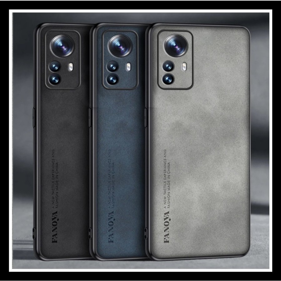 Jual Xiaomi 12 Lite 5G Fanoya Nappa Original Case Hard Casing Leather ...