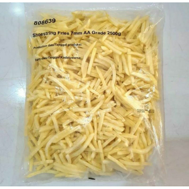 Jual Aviko Kentang Shoestring 2.5kg | French Fries Shoestring 2,5 kg | Shopee Indonesia