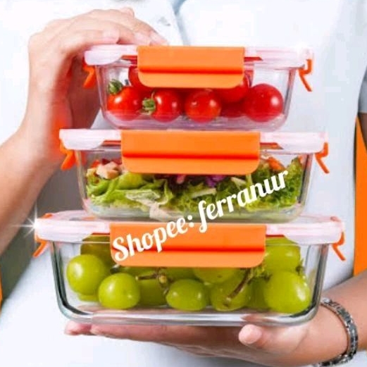 Jual Glass Food Container Indomaret | Shopee Indonesia
