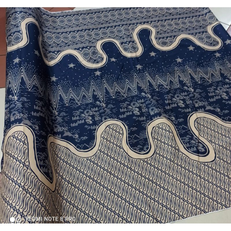 Jual BAHAN BATIK SILK SUTRA HALUS METERAN // BATIK PRINTING BAKAL ...