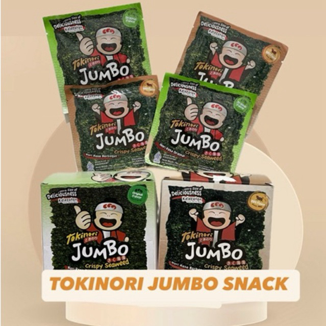 Jual SNACK RUMPUT LAUT JUMBO ORIGINAL / BBQ - TOKINORI | Shopee Indonesia