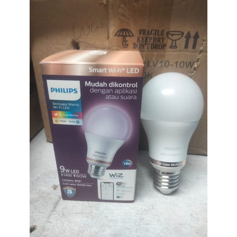 Jual PHILIPS Lampu LED Smart Wifi tunable Putih dan RGB Sejuta Warna ...