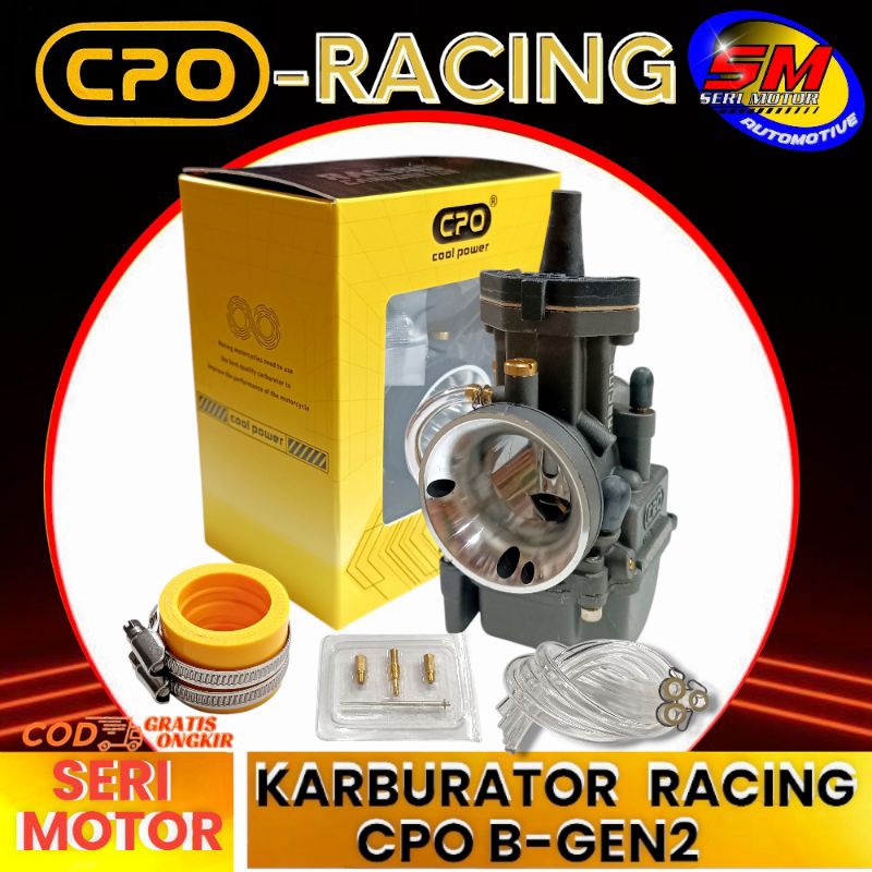Jual Karburator Racing Pwk CPO B Gen 2 New ,24 26 28 30 32 34 - Karbu Kotak Original | Shopee ...