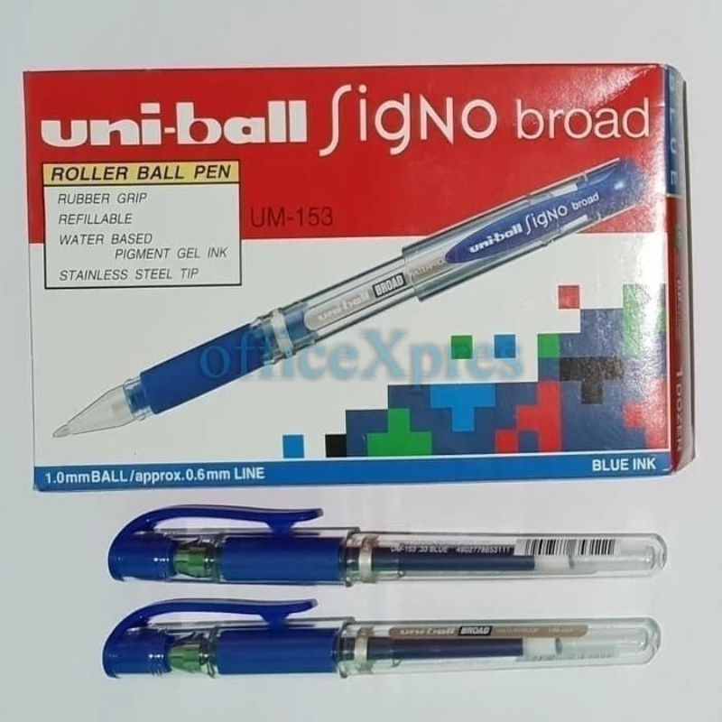 Jual Pena Tanda Tangan Mata Besar Signo warna Biru | Shopee Indonesia