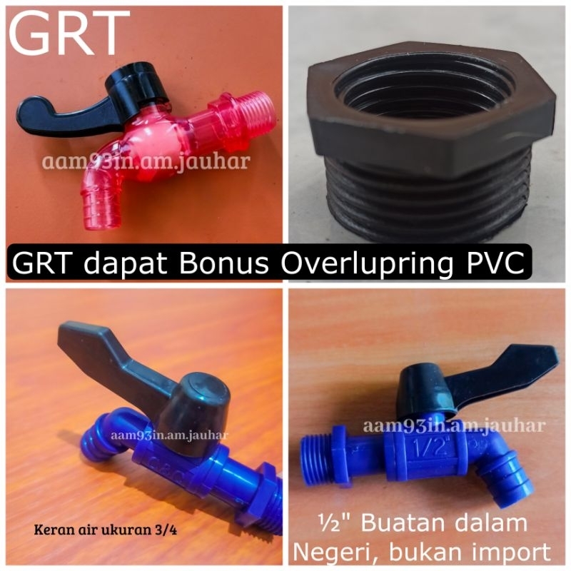 Jual Kran PVC Air Taman Tembok ONGKEL SETANG mirip AMICO Plastik ...