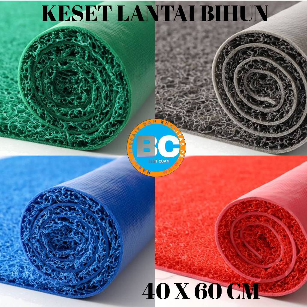 Jual Keset Karpet PVC Mie Bihun 40 x 60 Berkualitas 100% Original Keset ...