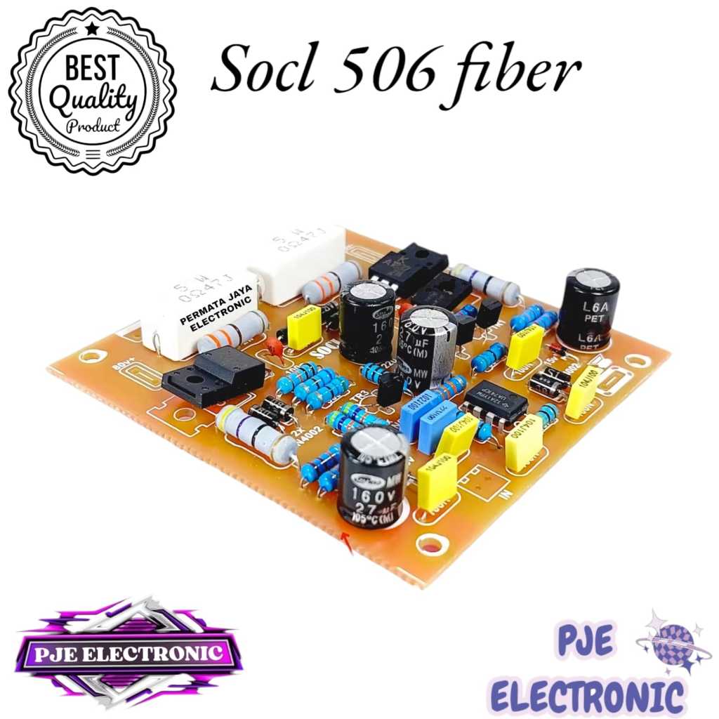 Jual KIT DRIVER SUPER OCL 506 PCB FIBER high Komponent | Shopee Indonesia