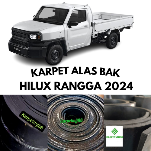 Jual Karpet Karet Alad Bak Hilux Rangga 2024 Pickup Wide Deck 6mm Varian | Shopee Indonesia