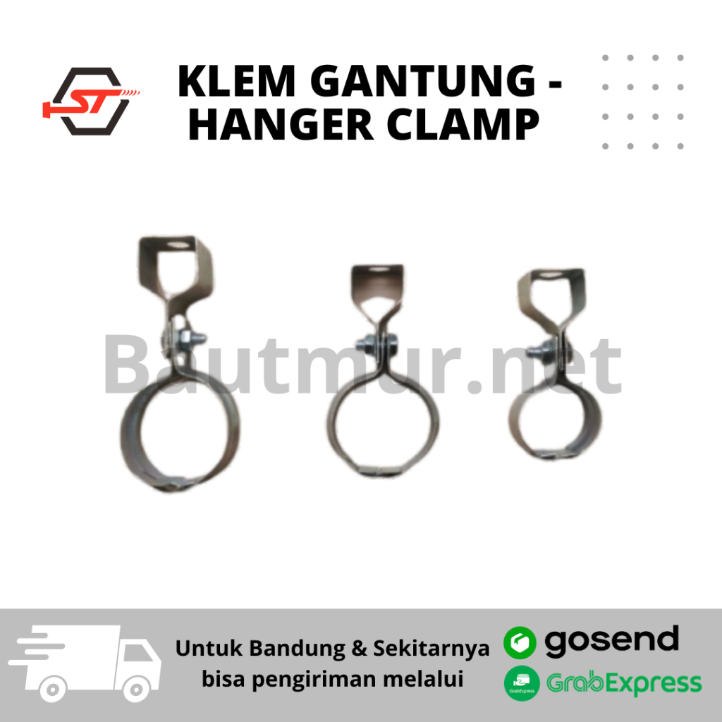 Jual Klem Gantung 2" - Hanger Clamp pipa 2 inch - Gantungan Plafon ...