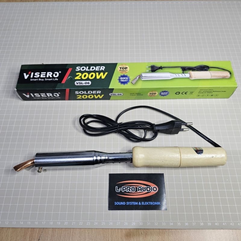 Jual Solder VISERO 200W VSL-06 200 watt | Shopee Indonesia