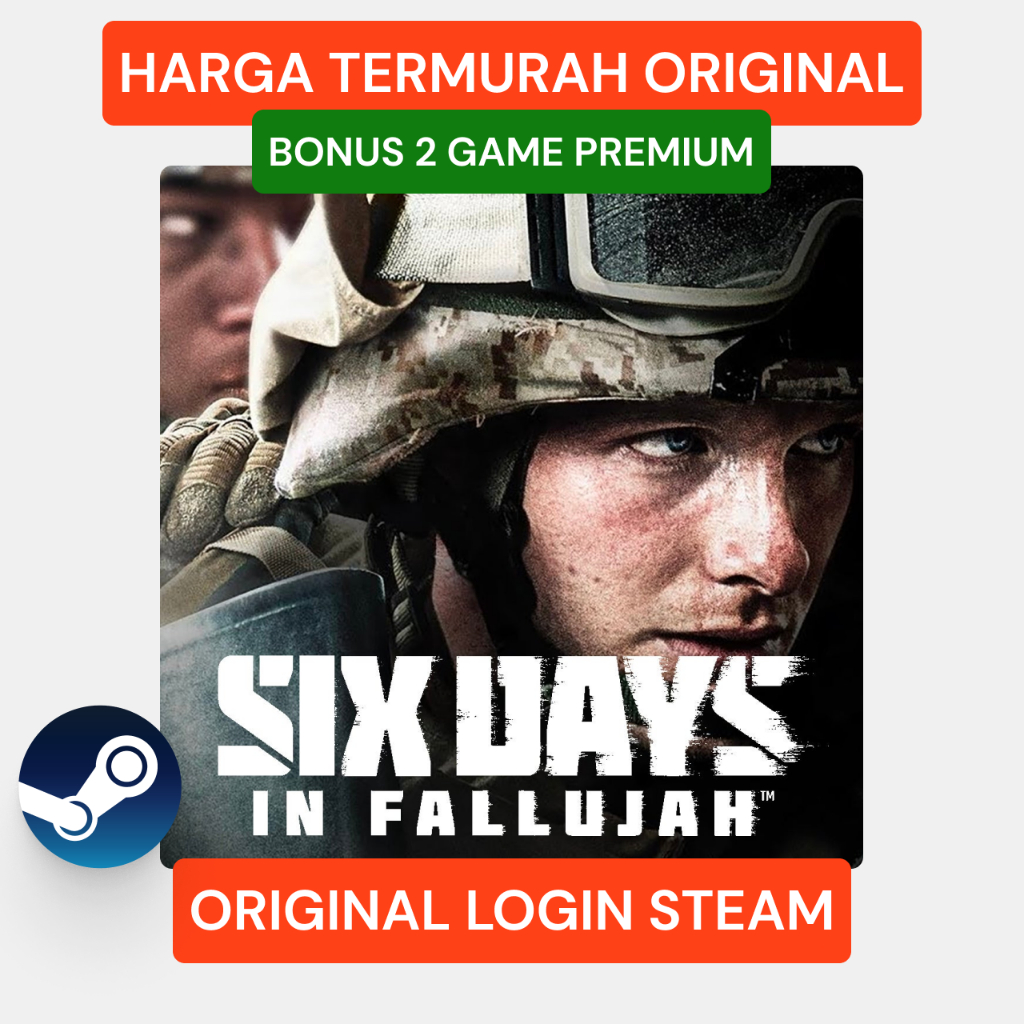 Jual Six Days in Fallujah Original Game Steam Laptop PC Steam Deck ...