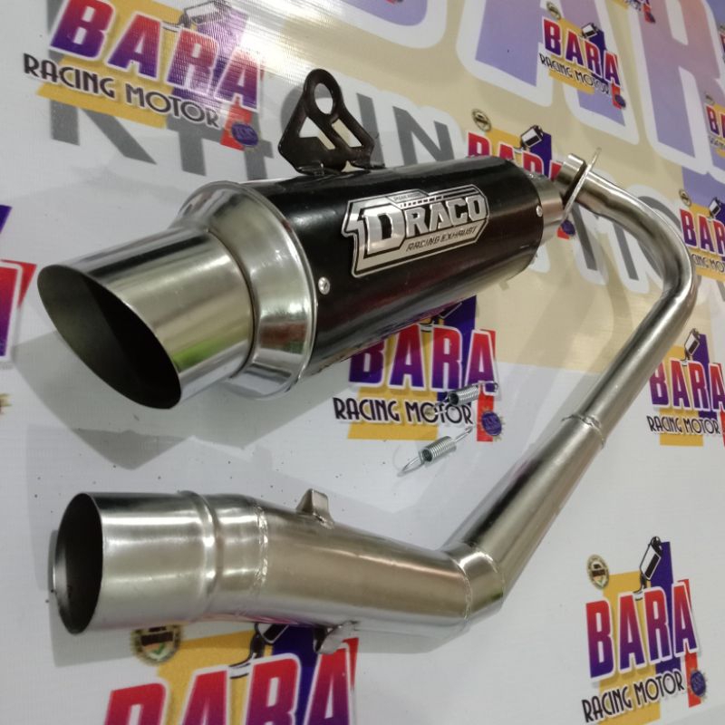 Jual Knalpot Racing draco Mio (Sporty,smile,Nouvo,Soul karbu,soul gt,J ...