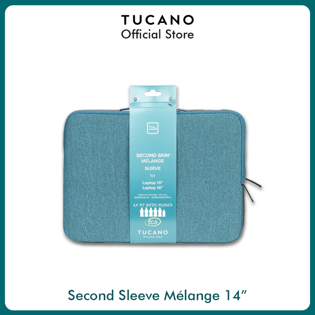 Jual NEW ARRIVAL Tucano Sleeve Melange Second skin for laptop 13/14 ...
