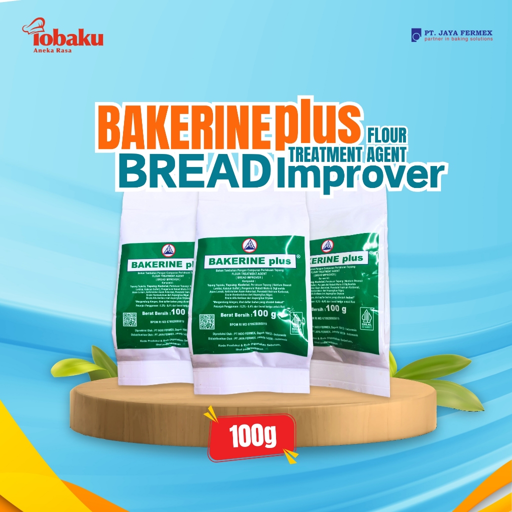 Jual Pelembut Roti BAKERINE Plus - Bread Improver - Ragi 100g | Shopee ...