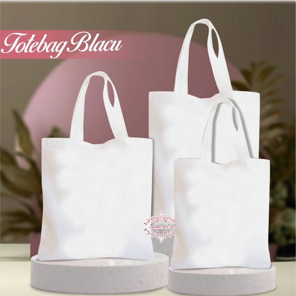 Jual tote bag / tas / tote bag polos / totebag polos / tas tote bag ...