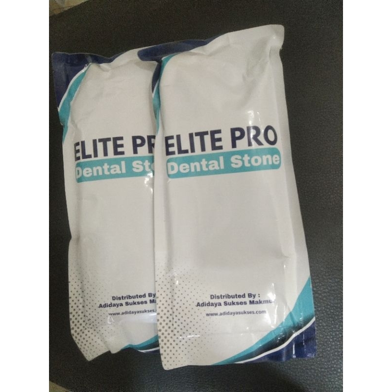 Jual gips biru tipe ll 500gram / dental stone elite Bahan Cetak Cor ...