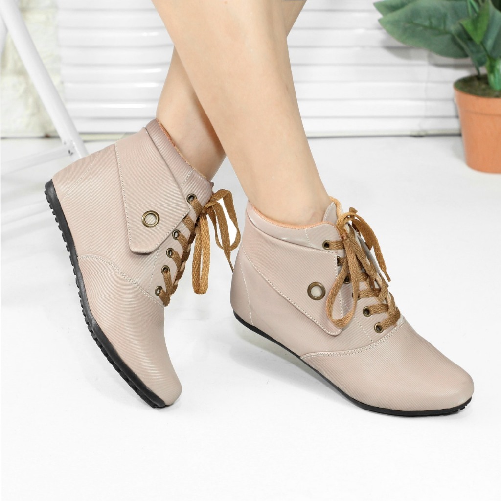 Jual Boots Flat BFR 04 | Shopee Indonesia