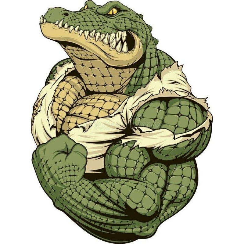 Jual sticker variasi dashboard motor mobil buaya hijau uk A4 | Shopee ...