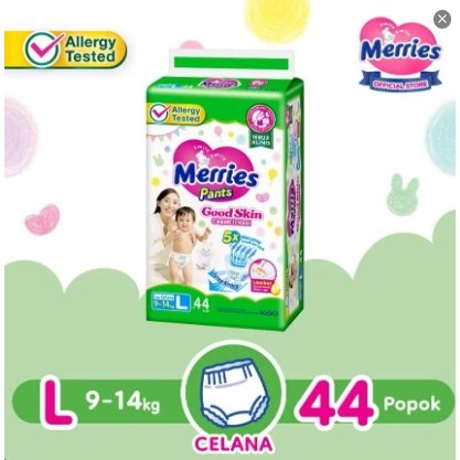 Jual Merries Good Skin Pants M50 L44 XL38 Kemasan Jumbo | Shopee Indonesia
