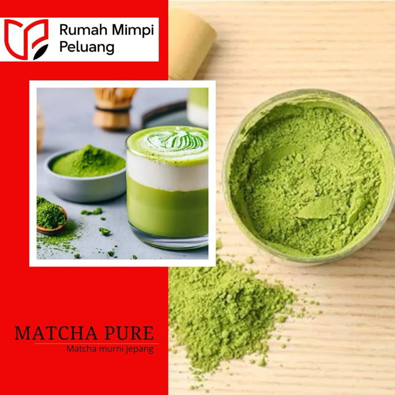 Jual Pure Matcha - Bubuk matcha murni, green tea | Shopee Indonesia