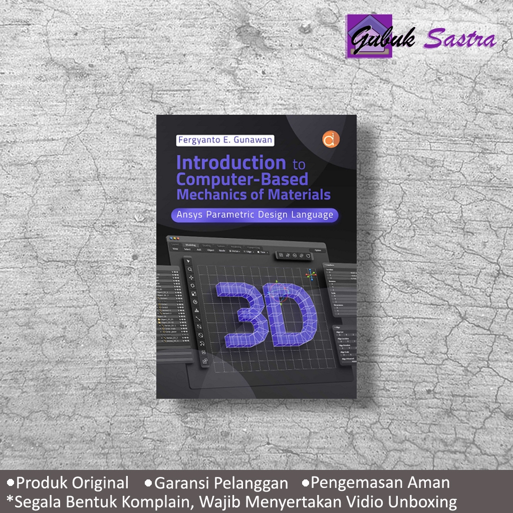 Jual Buku Introduction to Computer-Based Mechanics of Materials: Ansys Parametric Design ...