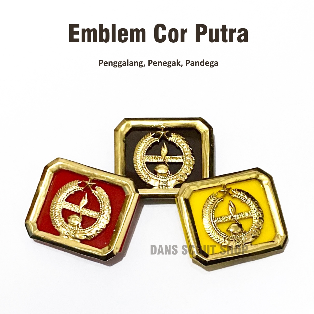 Jual Emblem Pramuka Putra Cor Emblem Pramuka Tanda/Pin Topi Pramuka ...