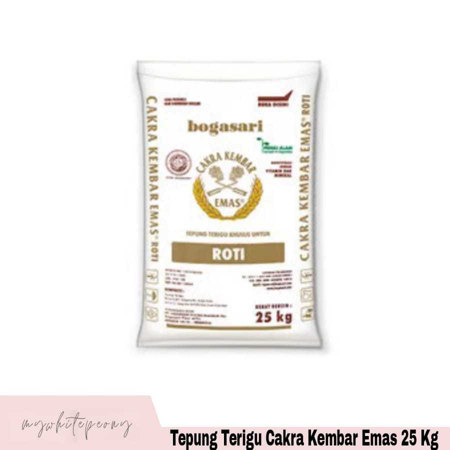Jual Tepung Terigu Cakra Kembar Emas 25 Kg | Shopee Indonesia