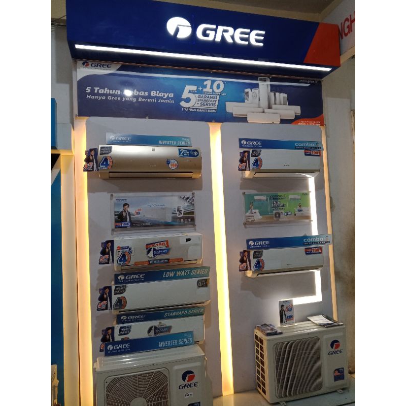 Jual GREE AC SPLIT 3/4PK R32 GWC-07MOO5S UNIT ONLY | Shopee Indonesia