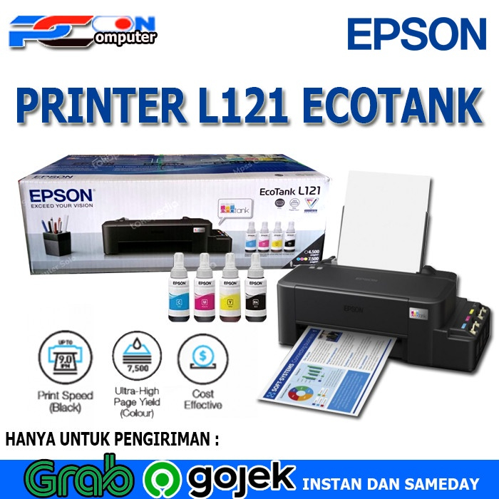 Jual Printer Epson Ecotank L121 NEW A4 Original Ink Tank 664 Only | Shopee Indonesia