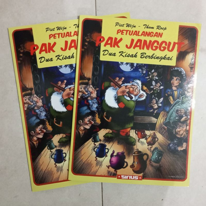 Jual Dua Kisah Berbingkai - Seri Pak Janggut 23 - Piet Wijn & Thom Roep ...