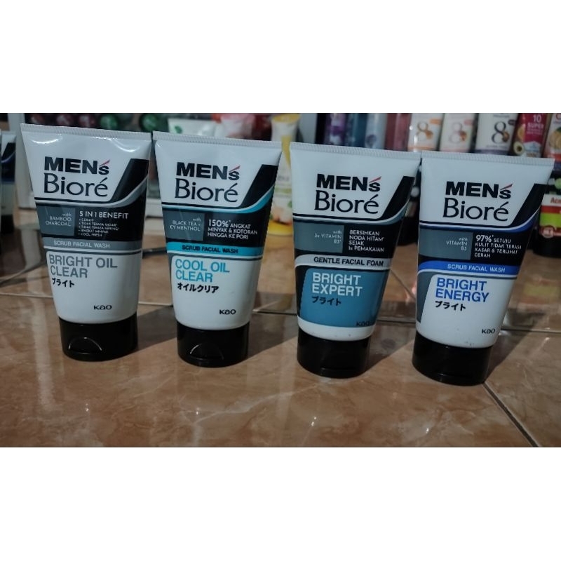 Jual BIORE MEN Foam/wash 100ML | Shopee Indonesia