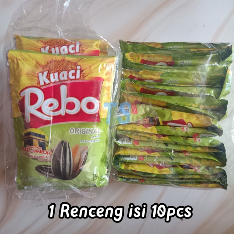 Jual Kuaci Rebo Original 1 Renceng isi 10 pcs | Shopee Indonesia