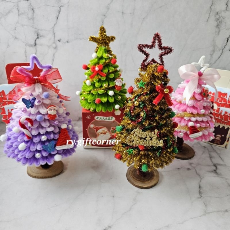 Jual POHON NATAL MINI / HAMPERS NATAL / HADIAH NATAL / PAJANGAN MEJA ...