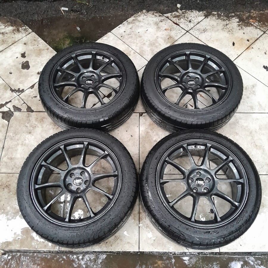Jual velg mobil second HSR Zero R18 pcd 5x100 cocok untuk Altis, All ...