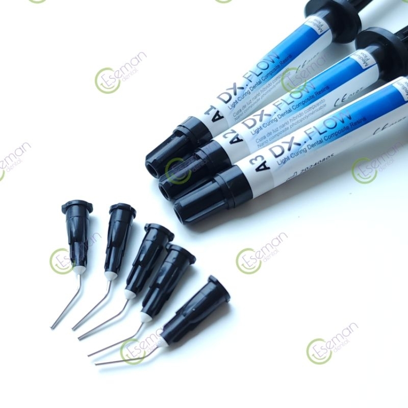 Jual Dentex Dx Flow A1 A2 A3 Flowable Composite Nano Hybrid Medium Viscosity Komposit Cair ...