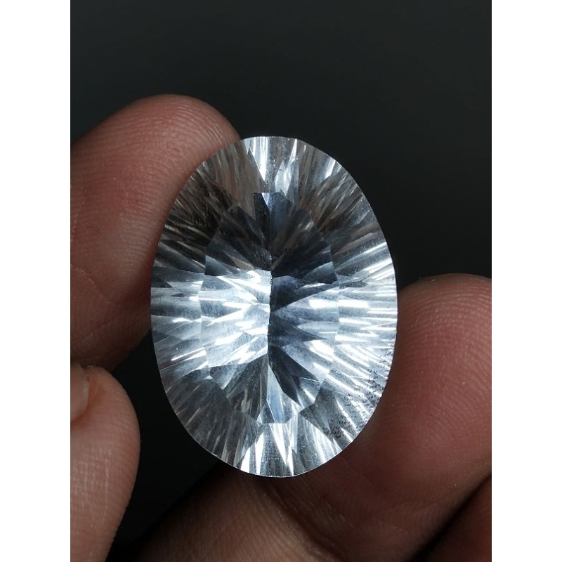 Jual Natural Kinyang Air 25 x 18 x 12 mm Kecubung Rock Crystal Quartz ...
