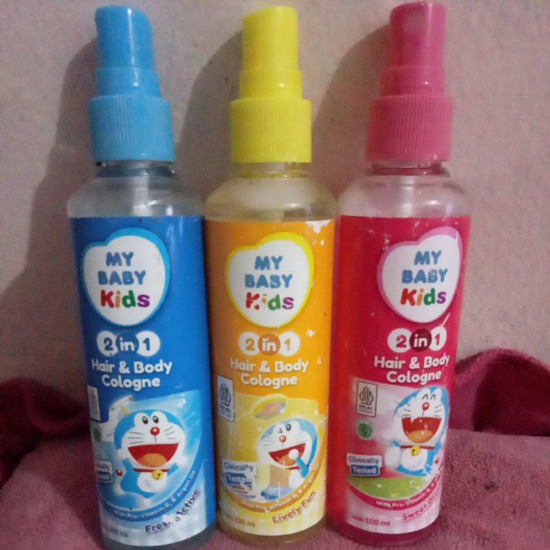 Jual My baby 2in1 Hair&Body cologne(tanpa tutup) | Shopee Indonesia