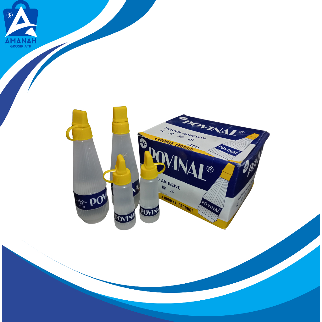 Jual Lem / Perekat Povinal Cair 22ml dan 75ml | Shopee Indonesia