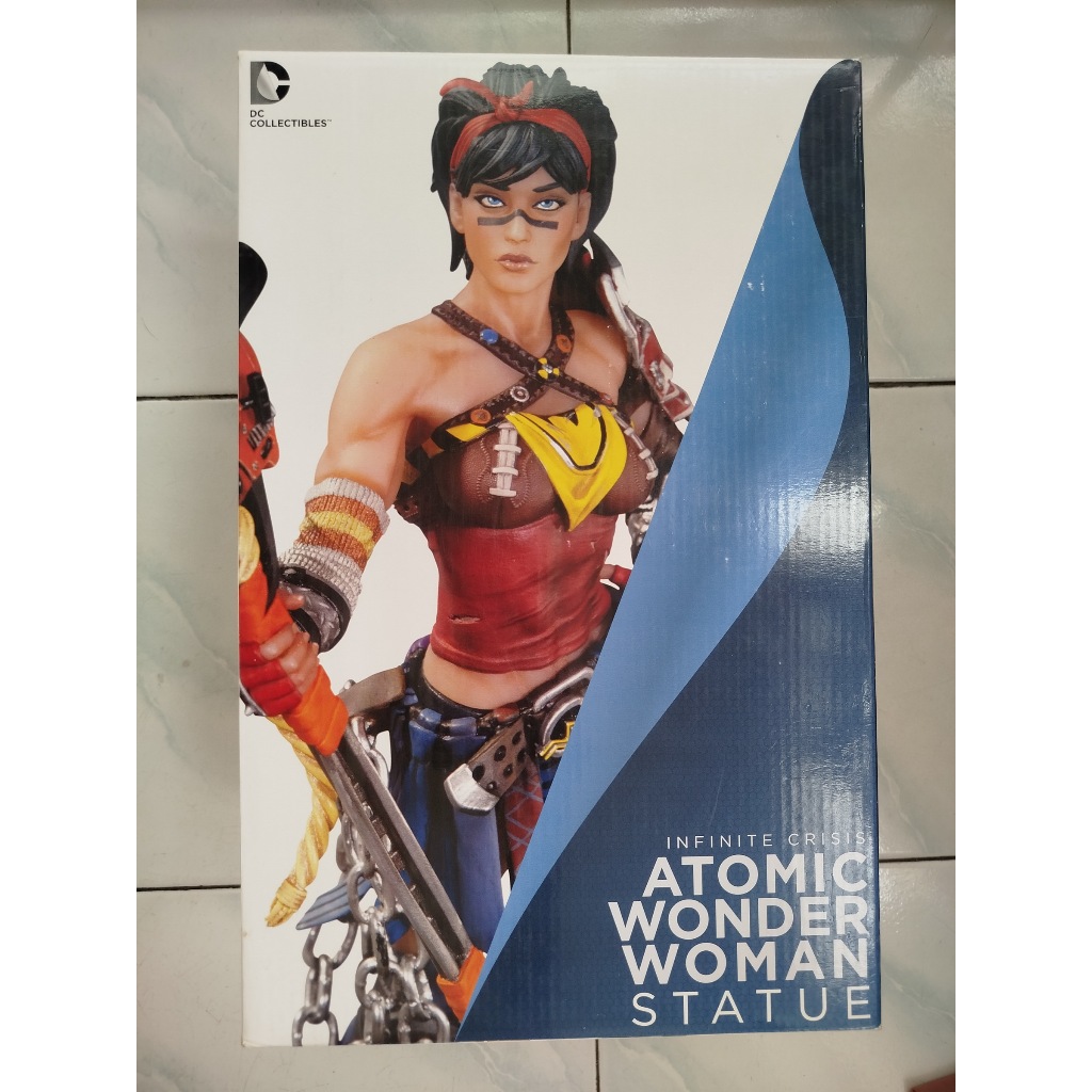Jual DC COMICS STATUE ATOMIC WONDER WOMAN INFINITE CRISIS LIMITED RARE ...