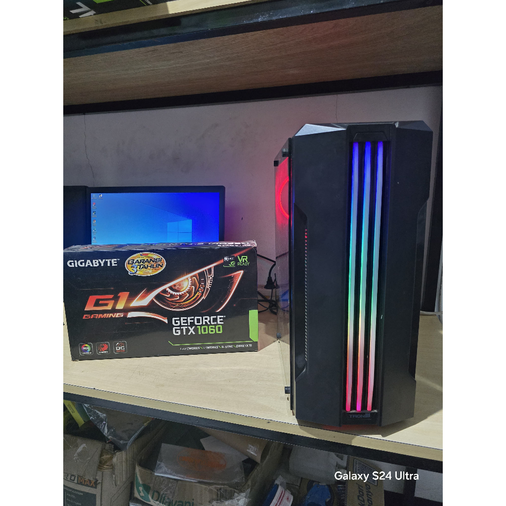 Jual PC GAMING EDITING DESAIN GEFORCE CORE i5 4570 feat GTX 1060 | Shopee Indonesia