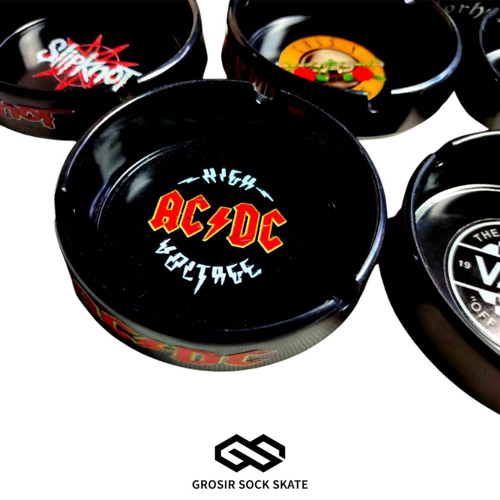 Jual HOUSE OF PATCH - ASBAK GUNS N ROSE ACDC VANS | Shopee Indonesia